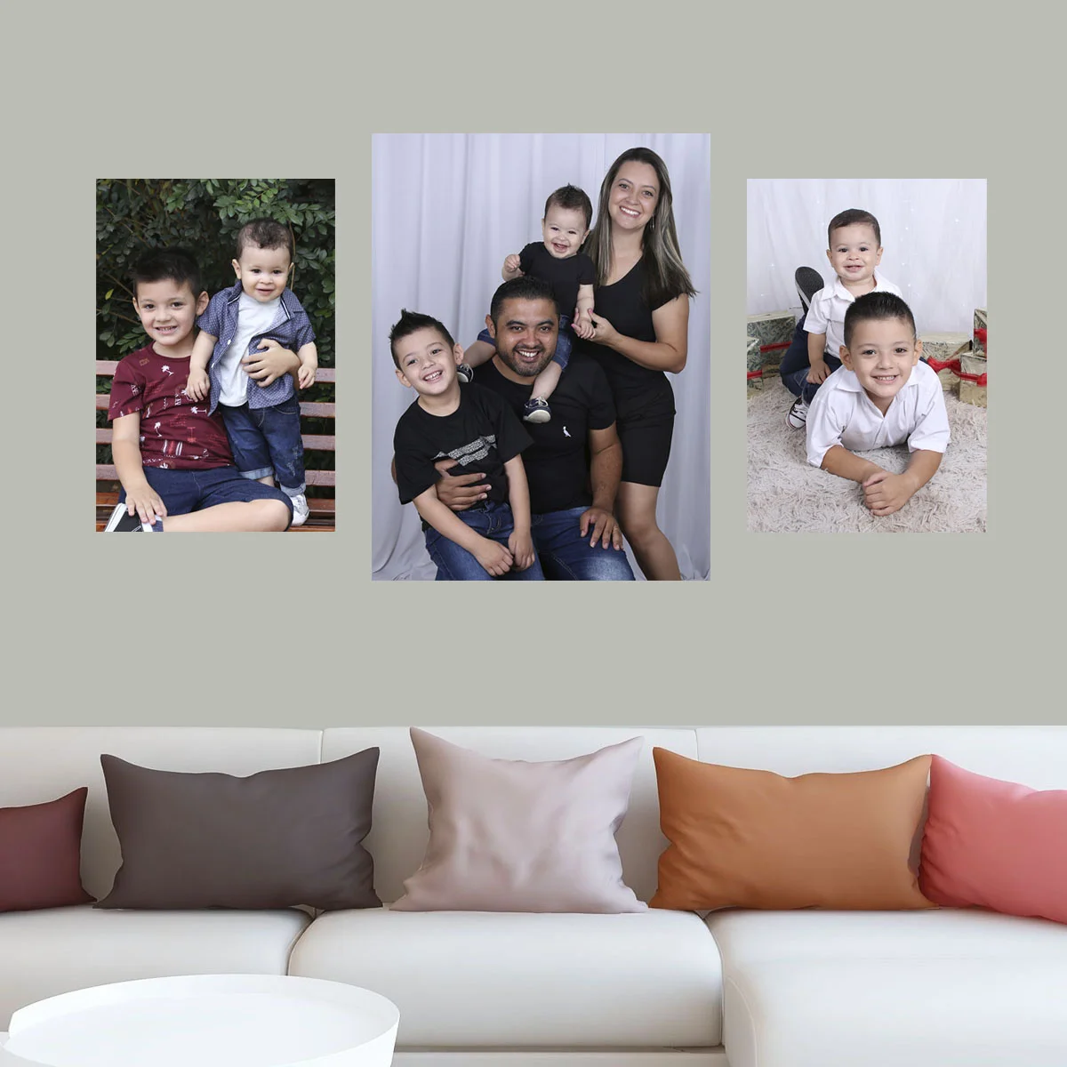Quadros Decorativos Personalizado Mosaico Com Sua Foto Kit 1 Peça ...