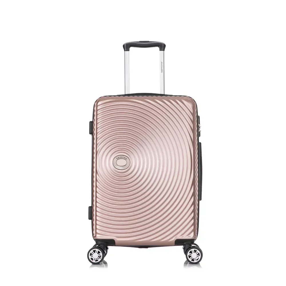 Mala de Viagem Tokyo Rígida 360° M Rosa Santino | MadeiraMadeira