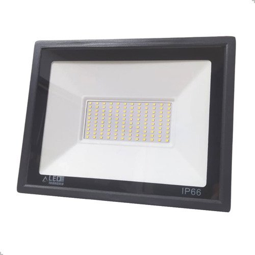 Refletor Led Holofote 200w Biv Ip66 Branco Frio Prova D'agua | MadeiraMadeira