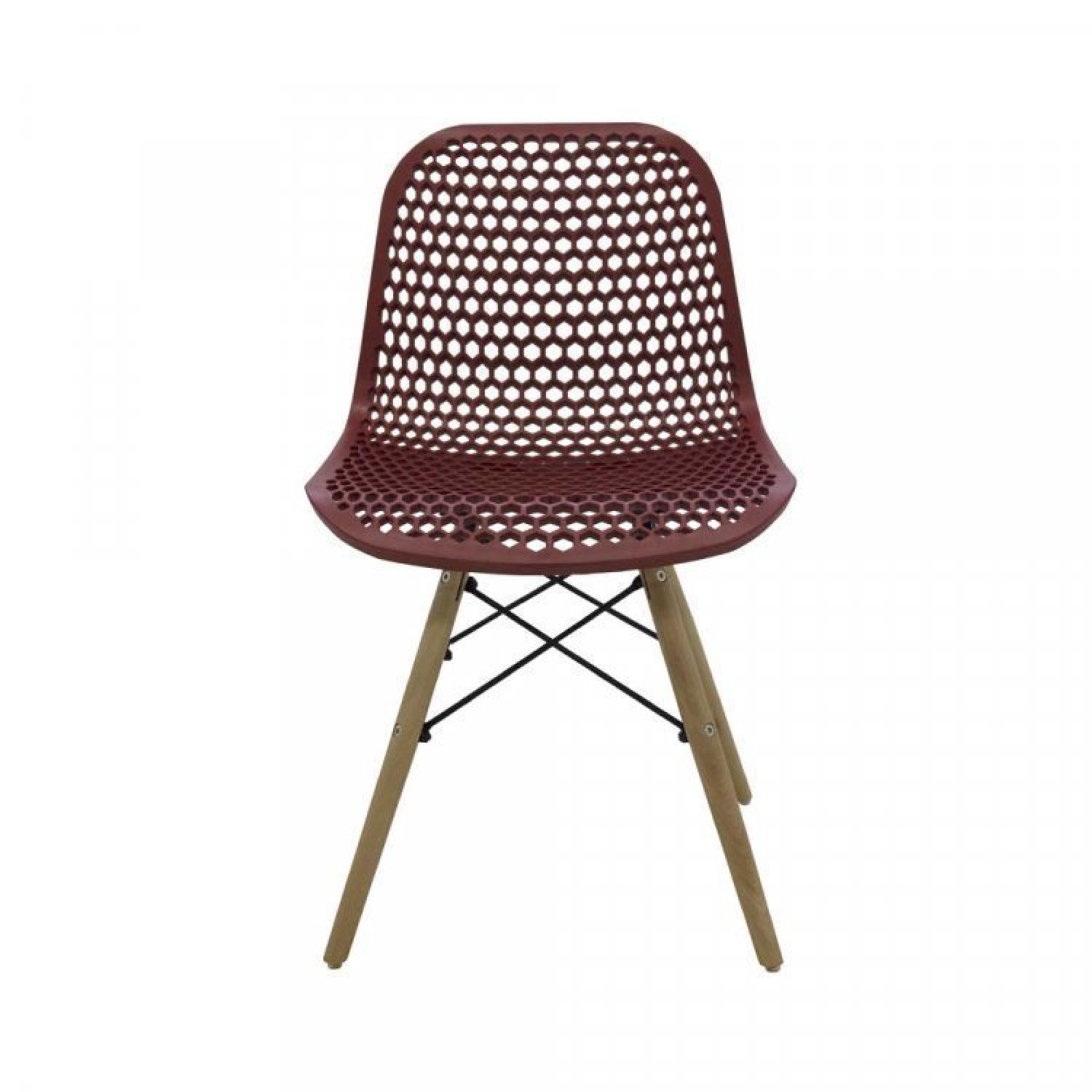 Conjunto Sala de Jantar Mesa Eiffel 120x75cm Tampo MDF com 4 Cadeiras Eloisa | MadeiraMadeira