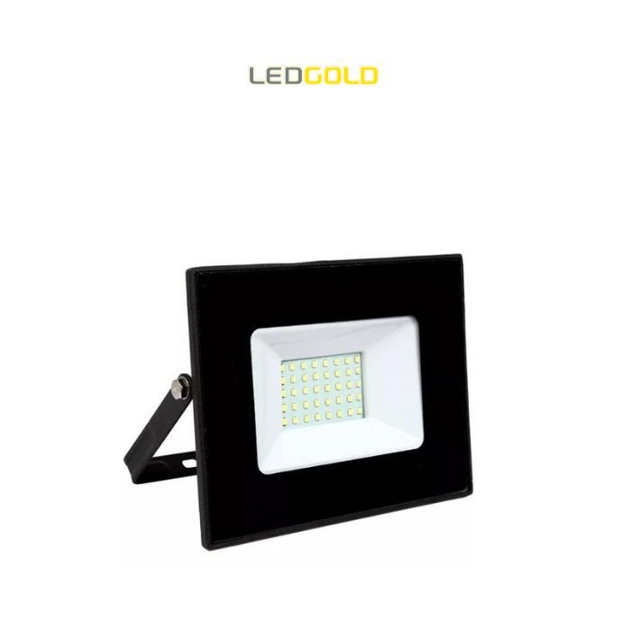 Refletor Led Smd 50w Bc Modelo B Bivolt Aluminio | MadeiraMadeira