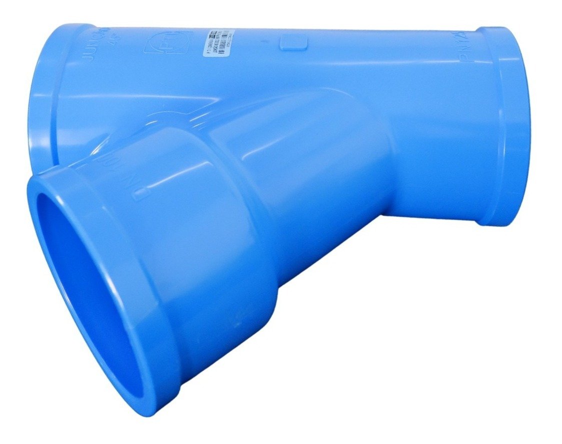 Junção 45° Soldável Irrigação Pn125 Dn100 - Pti | MadeiraMadeira