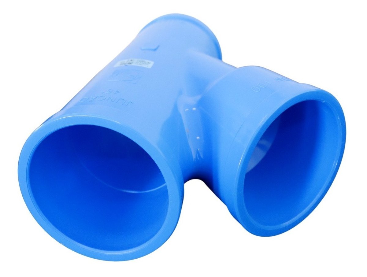 Junção 45° Soldável Irrigação Pn125 Dn100 - Pti | MadeiraMadeira
