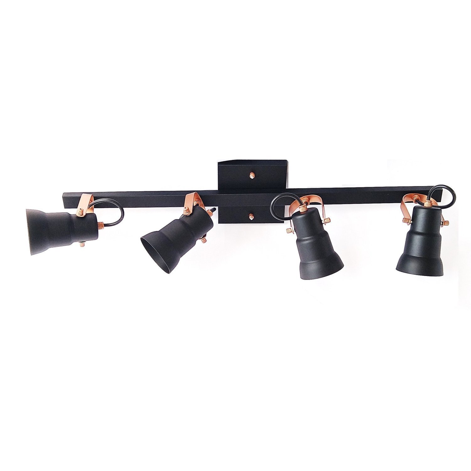 Spot Redondo Sobrepor Trilho Direcionável 4 Lâmpadas 2714/.003 ...