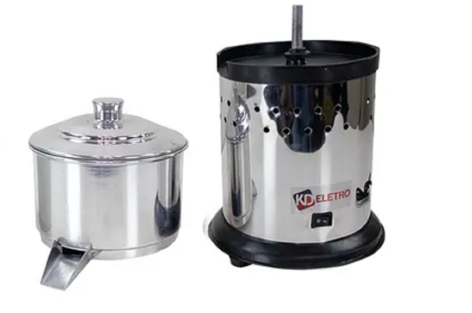 Espremedor Extrator Profissional Laranja Limão Bica de Alumínio e Copo ...