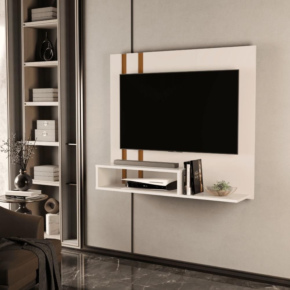 Painel Mégara Off White Nature | MadeiraMadeira