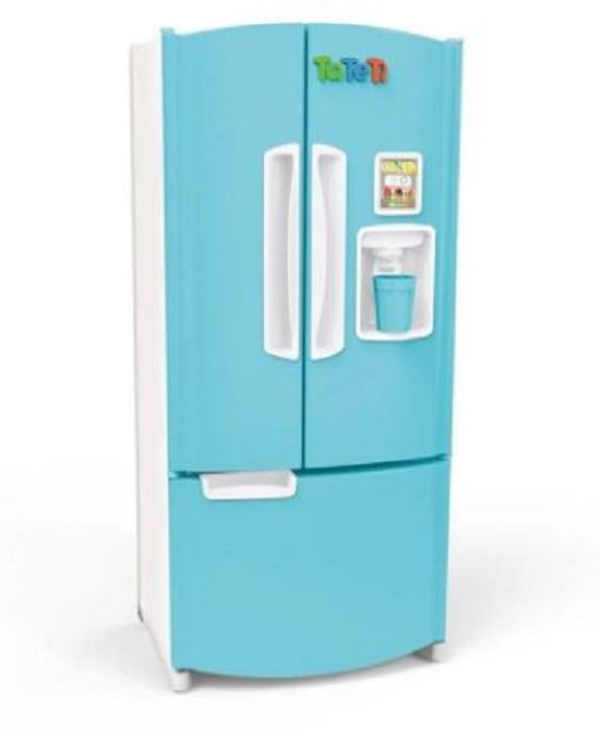 Geladeira Infantil Azul Frost Fun Candy - TaTeTi | MadeiraMadeira