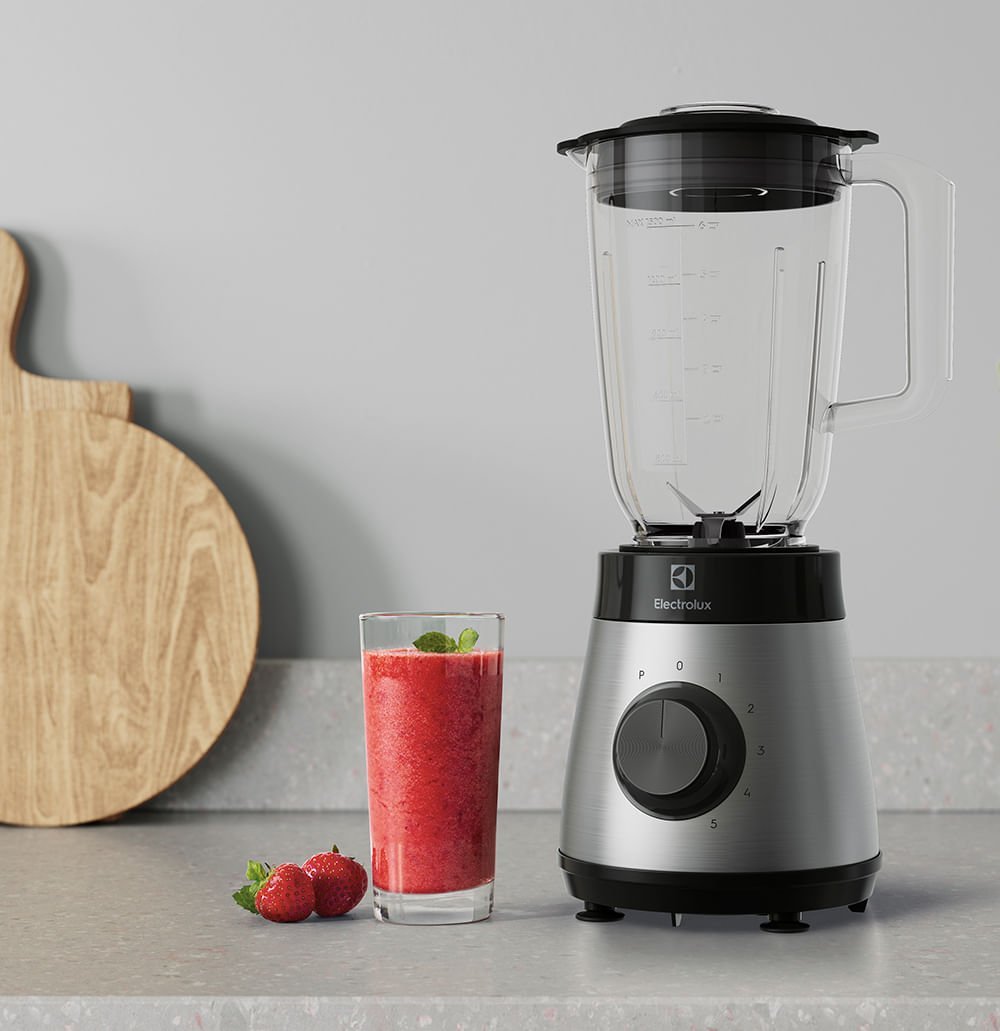 Liquidificador Electrolux 700W com Copo de Vidro TecnologiaTruFlow Experience EBS30 127V ...