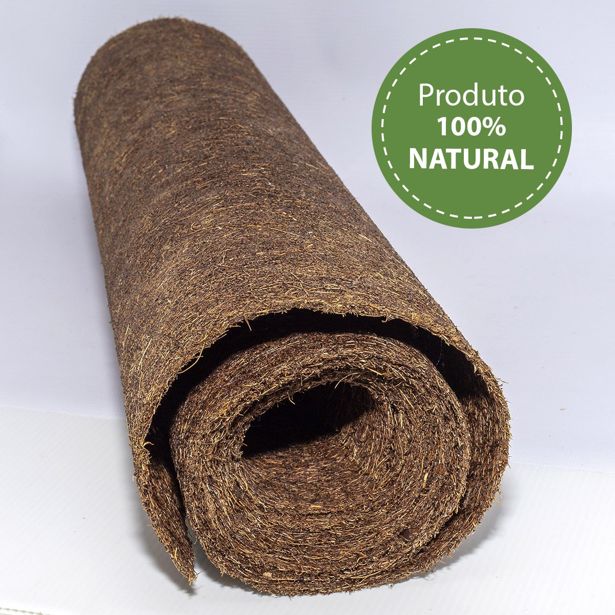 Manta De Fibra De Coco Calandrada 3mm 0,90x4mts | MadeiraMadeira