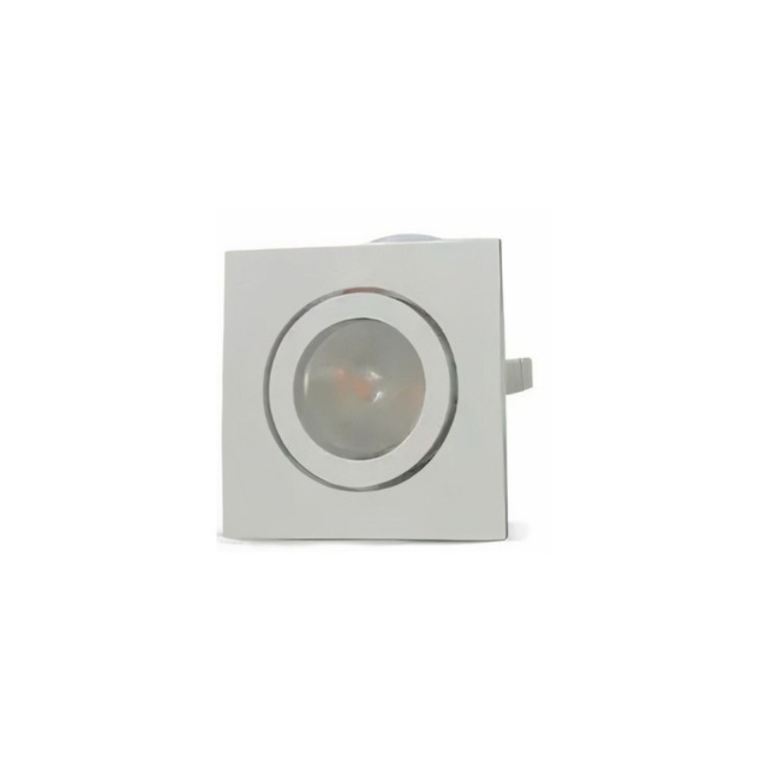 Kit 8 Spot para Móvel Led 1w Kit 2 Unidades Gesso Madeira - Branco ...