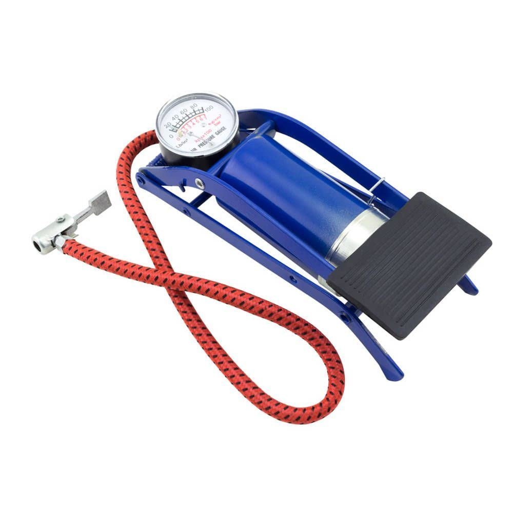 Bomba de Pé para Encher Pneu com Pedal para Carro, Bicicleta ...
