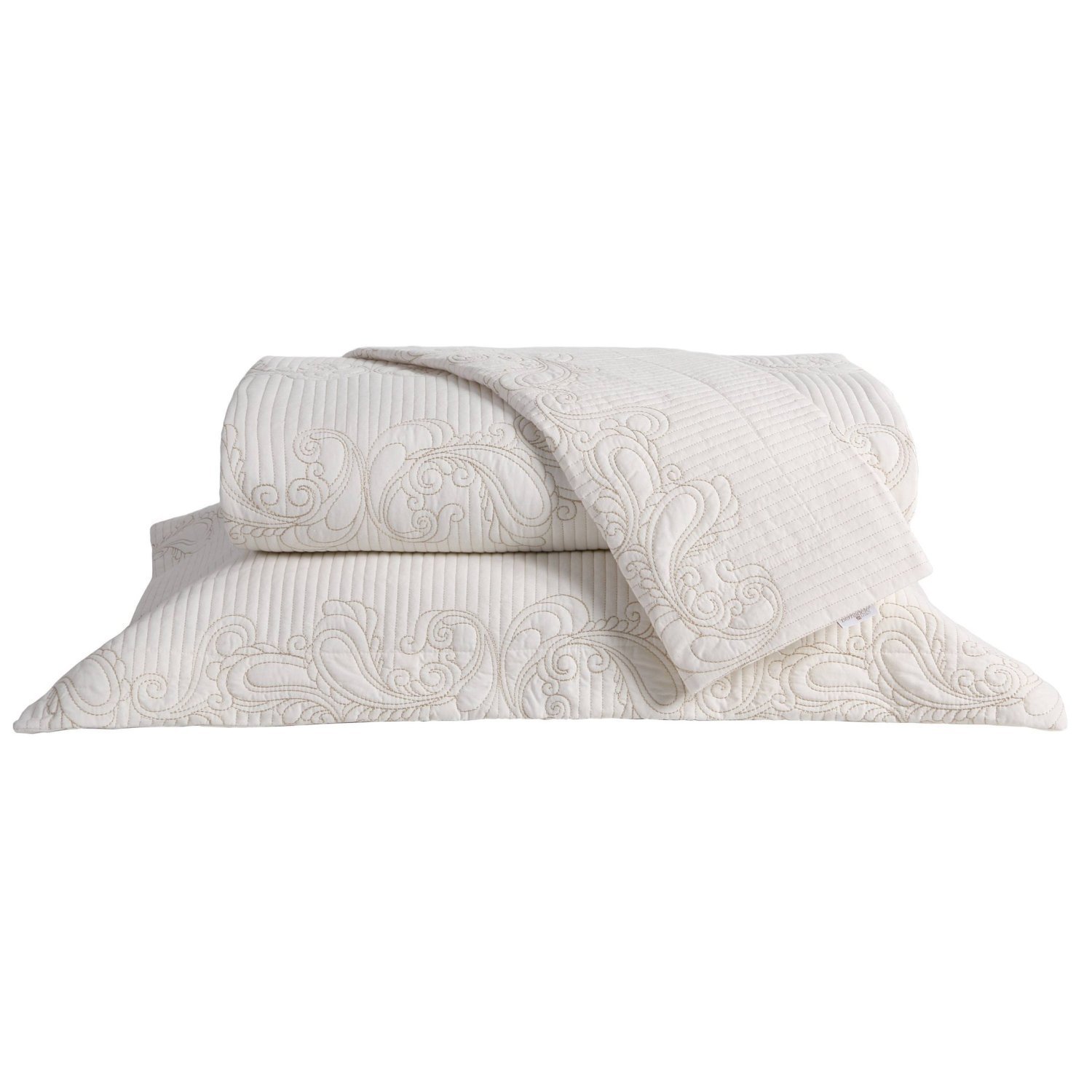 Colcha King 3 Peças Percal 200 Fios Algodão Bordado Ducale Bernadete ...