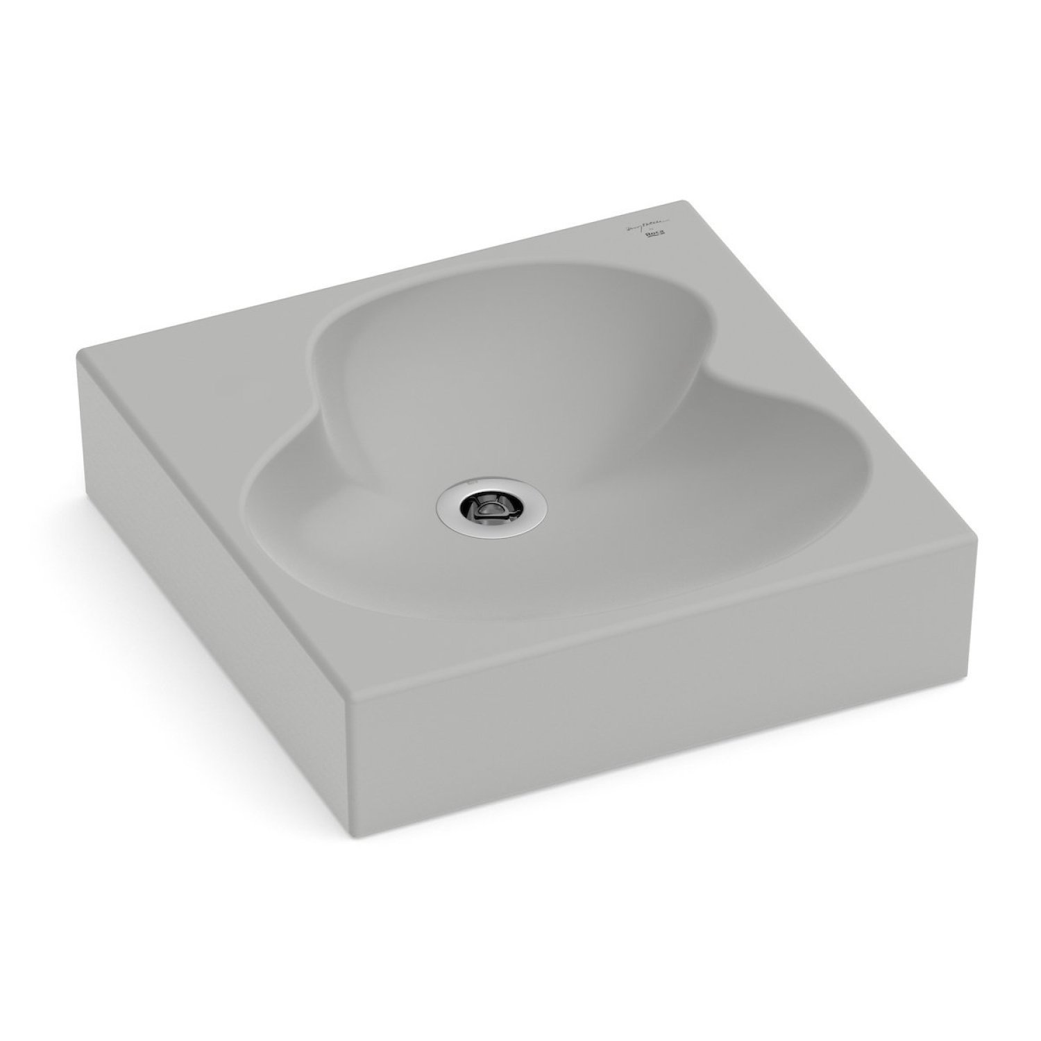 Cuba de Apoio 41x41cm Ruy Ohtake Roca | MadeiraMadeira