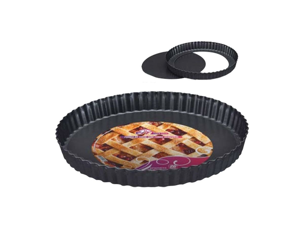 Forma de Torta com Fundo Removivel 24x3cm Inga 12038 | MadeiraMadeira