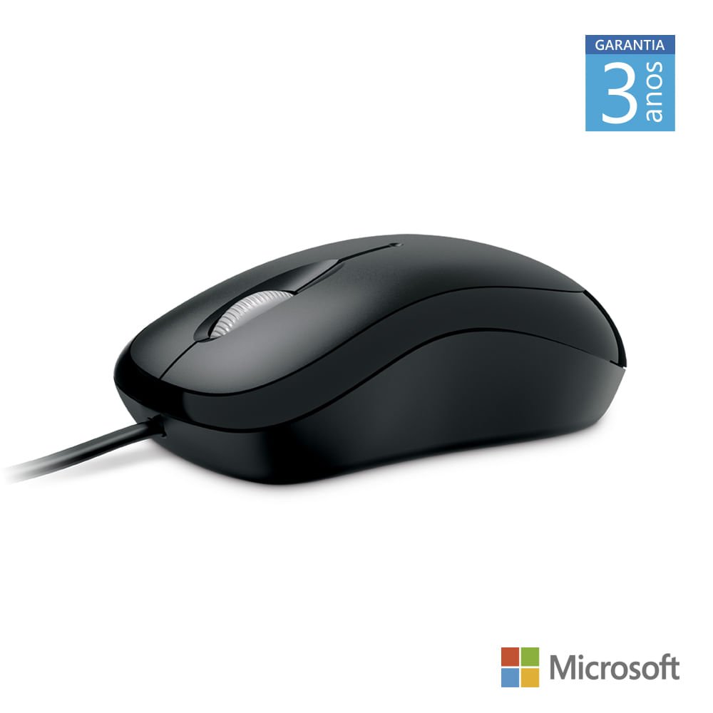 Mouse Optical Basic com Fio Usb Preto Microsoft - P5800061out ...