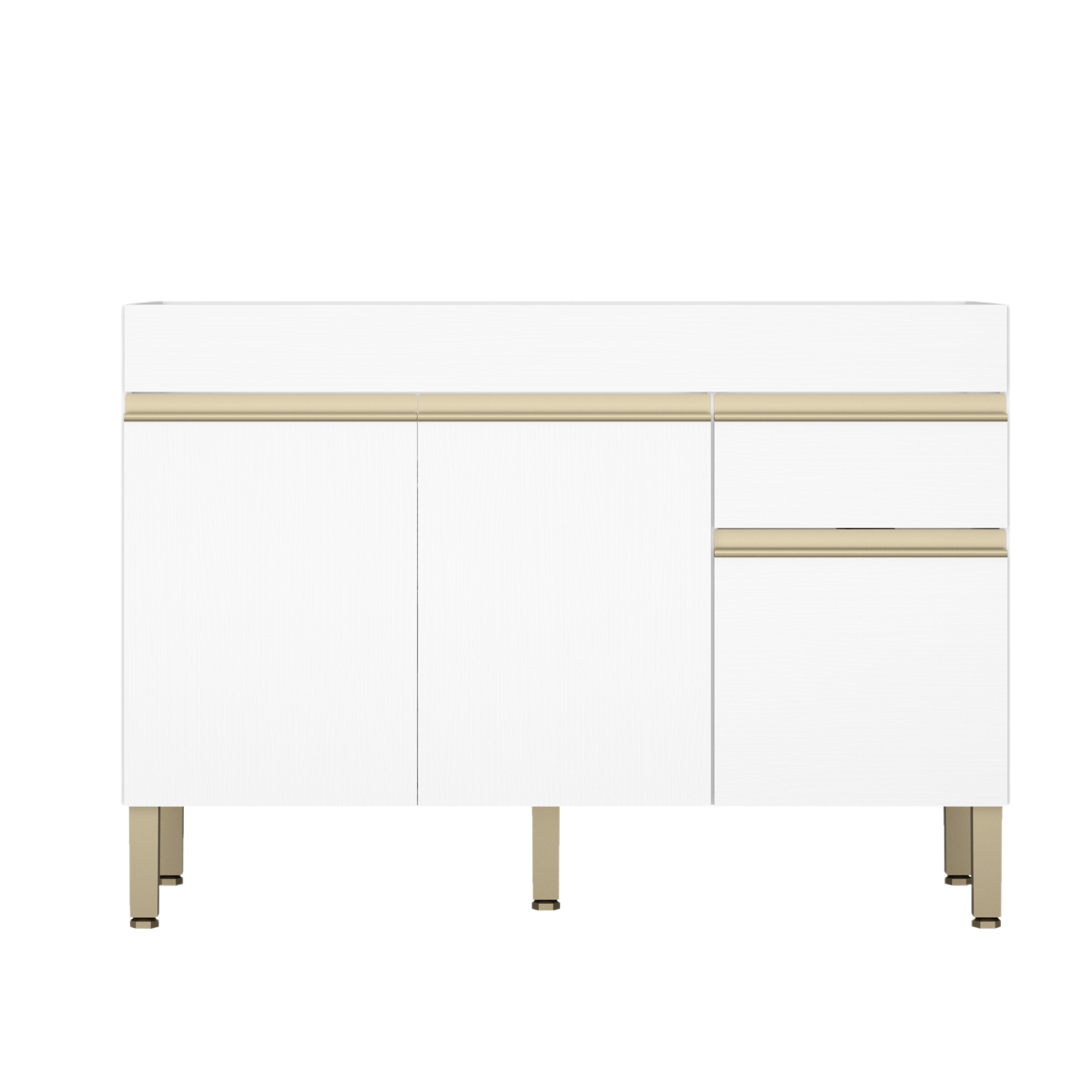 Balcão para Cozinha 3 Portas 1 Gaveta 120cm Line | MadeiraMadeira