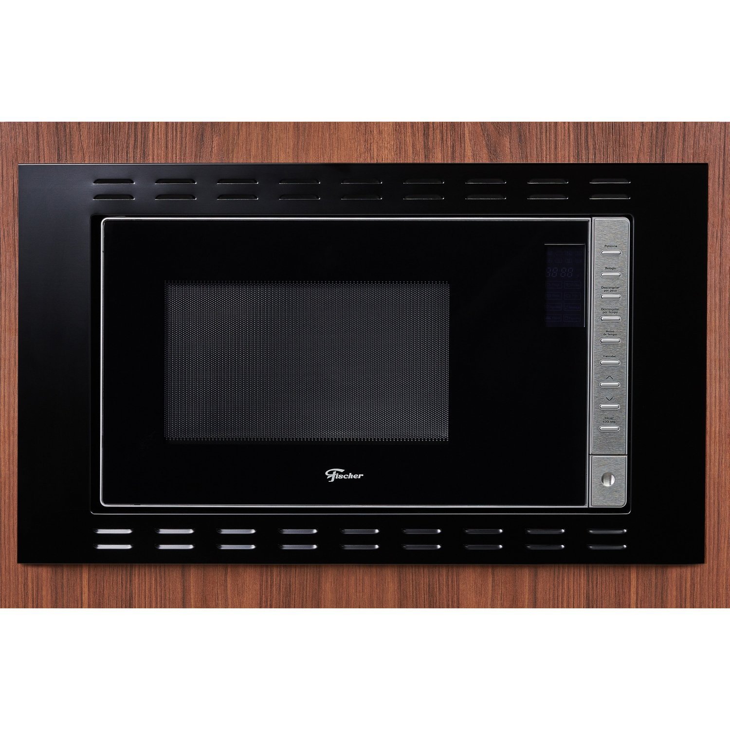 Forno Micro-ondas Fit Line Embutir 25L Frontal Preto 220v Fischer ...