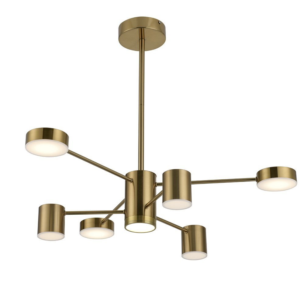 Lustre Pendente Moderno 4000K Bivolt | MadeiraMadeira