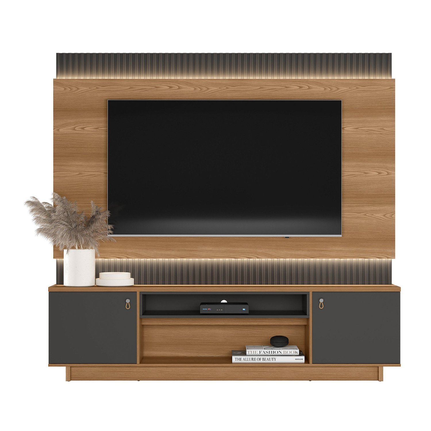 Home Para TV até 70 Polegadas 2 Portas Macapá Yescasa | MadeiraMadeira