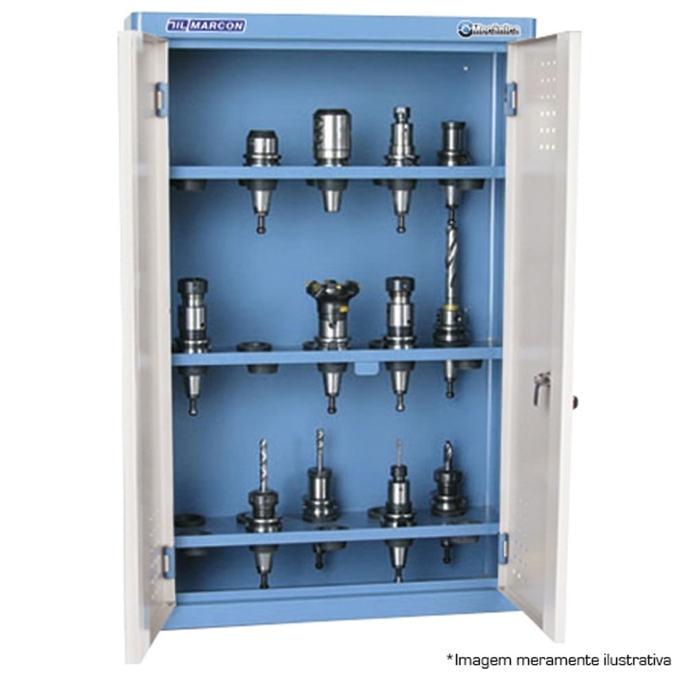 Armário Porta Cones para 30 Cones ISO 40 Marcon ACM3040 | MadeiraMadeira