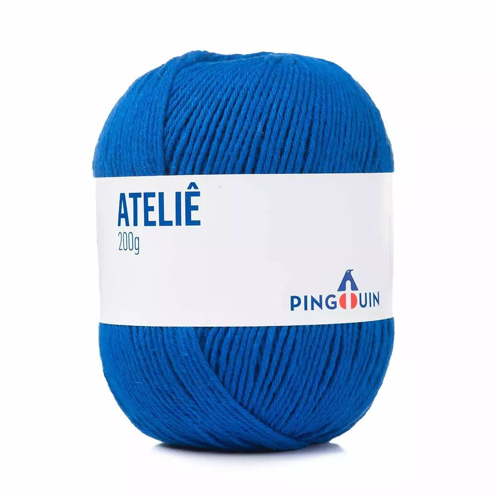 Barbante Atelie 200g 885 9829 Azul Real Pingouin | MadeiraMadeira