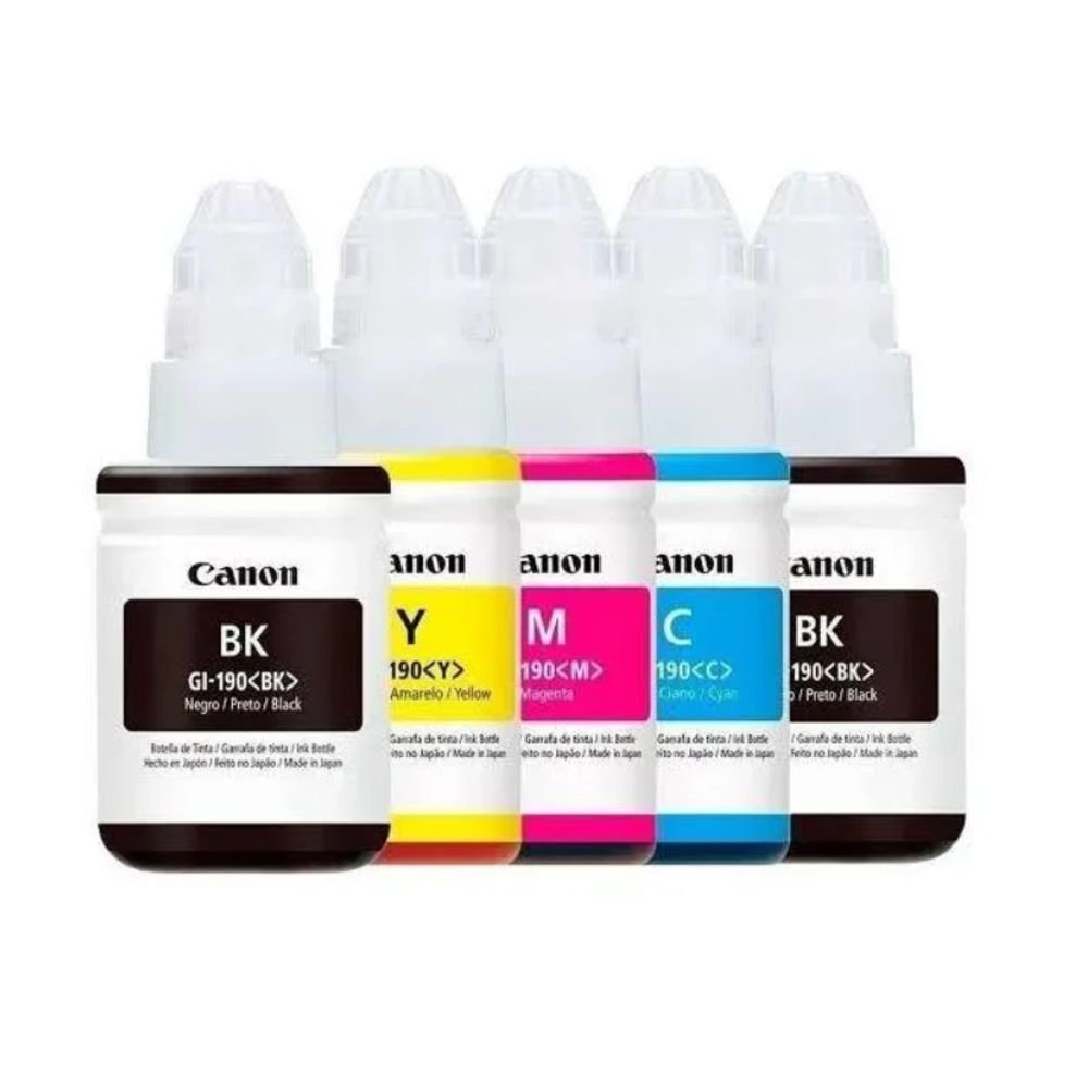 kit 5 Refil Tinta G3100 BK C Y M | MadeiraMadeira