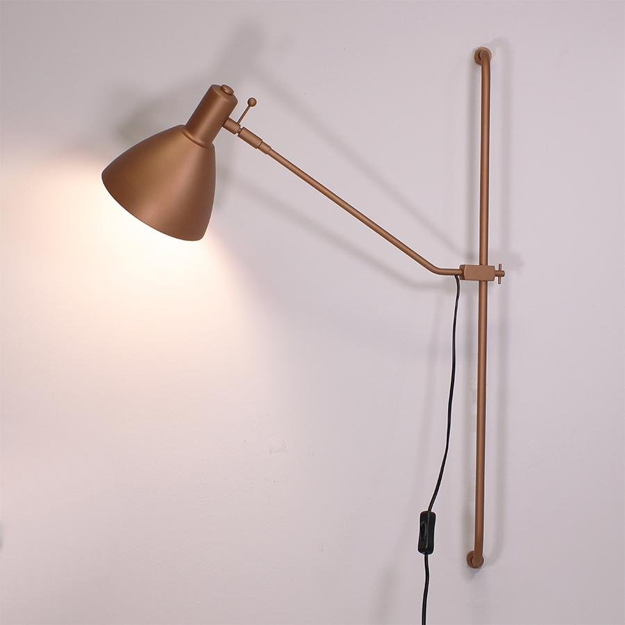 Arandela Articulada 77cm Alumínio Cobre AR1424 | MadeiraMadeira