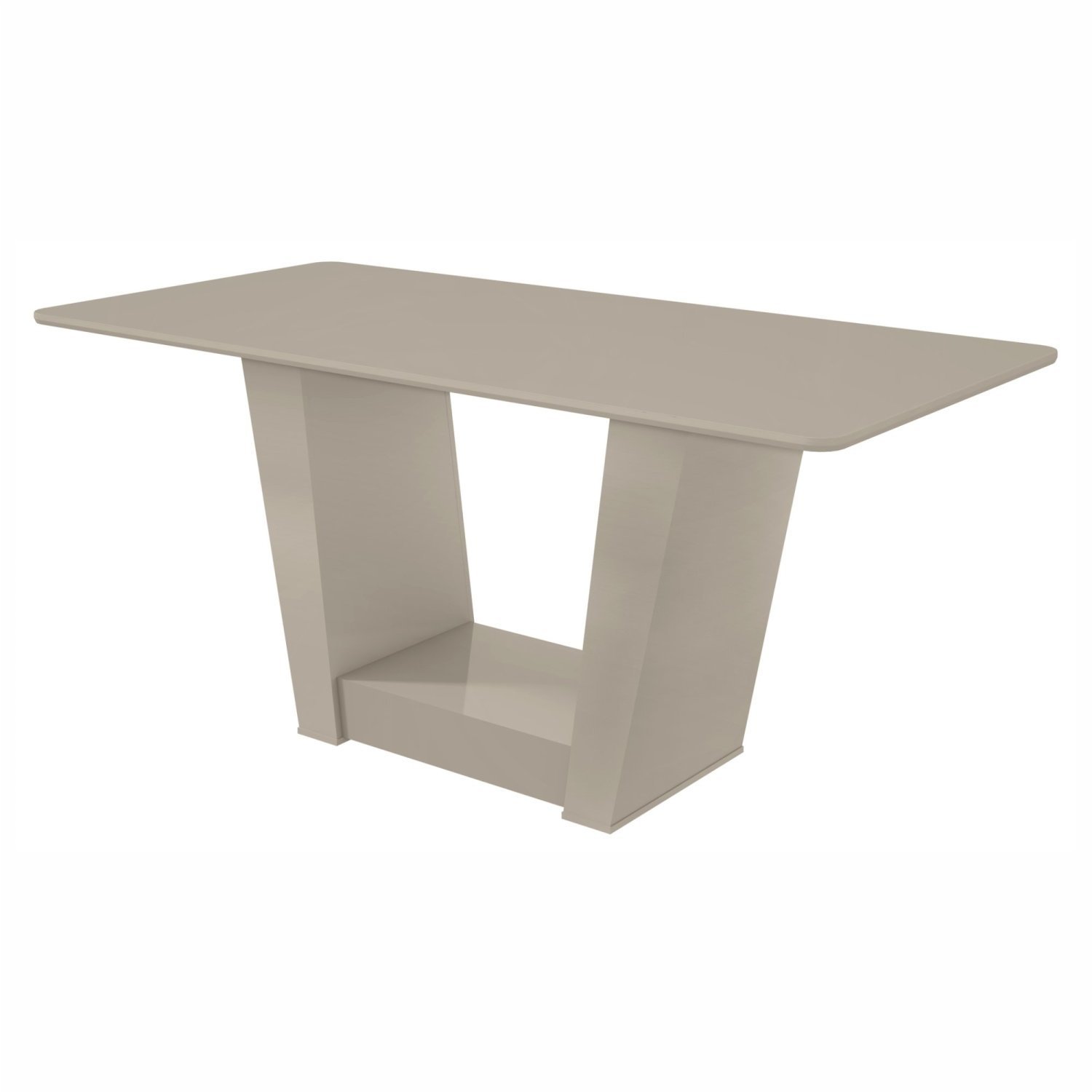 Mesa de Jantar Tampo MDF 160cm Apogeu Móveis Lopas | MadeiraMadeira