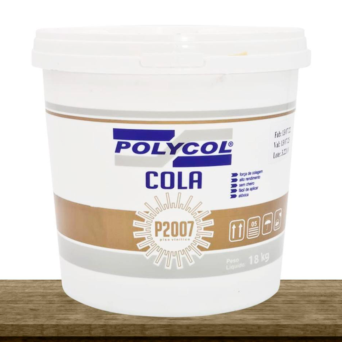 Cola Para Piso Vinílico 4kg Polycol P2007 | MadeiraMadeira