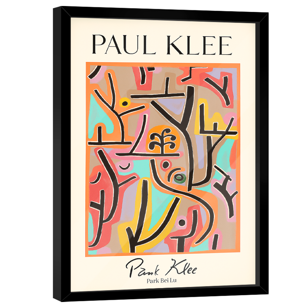 Quadro Decorativo Paul Klee Park Bei Lu | MadeiraMadeira