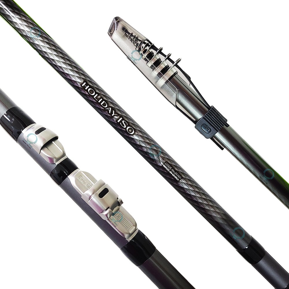 Vara Robaleira Molinete Shimano Holiday ISO 3 Telescópica | MadeiraMadeira