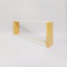 Nicho Retangular Pinus E Mdf Branco | MadeiraMadeira