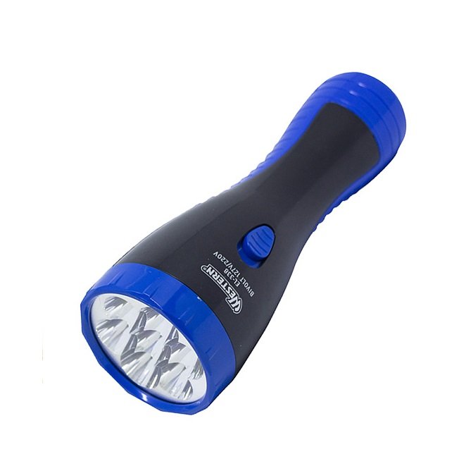 Lanterna Multiuso com 7 Lâmpadas Leds Bivolt - Azul | MadeiraMadeira
