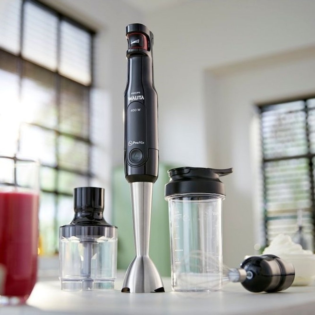 Mixer Black Silver Pro 400W Philips Walita – 220v | MadeiraMadeira