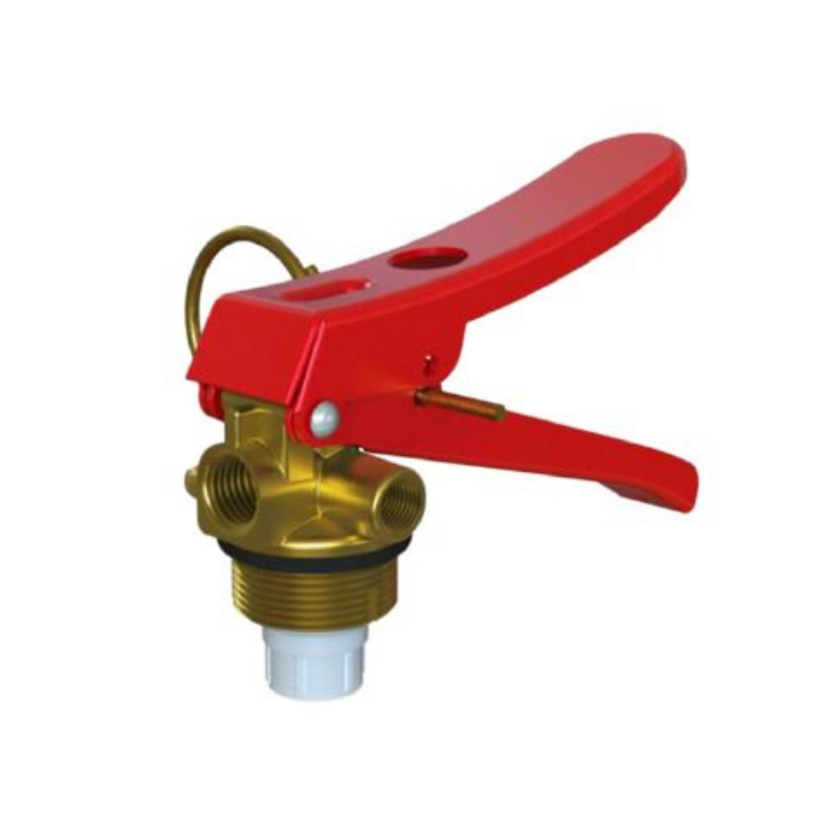 VÁLVULA M30 DE DESCARGA PARA EXTINTOR PQS E ÁGUA DE 4 A 12KG METALCASTY ...