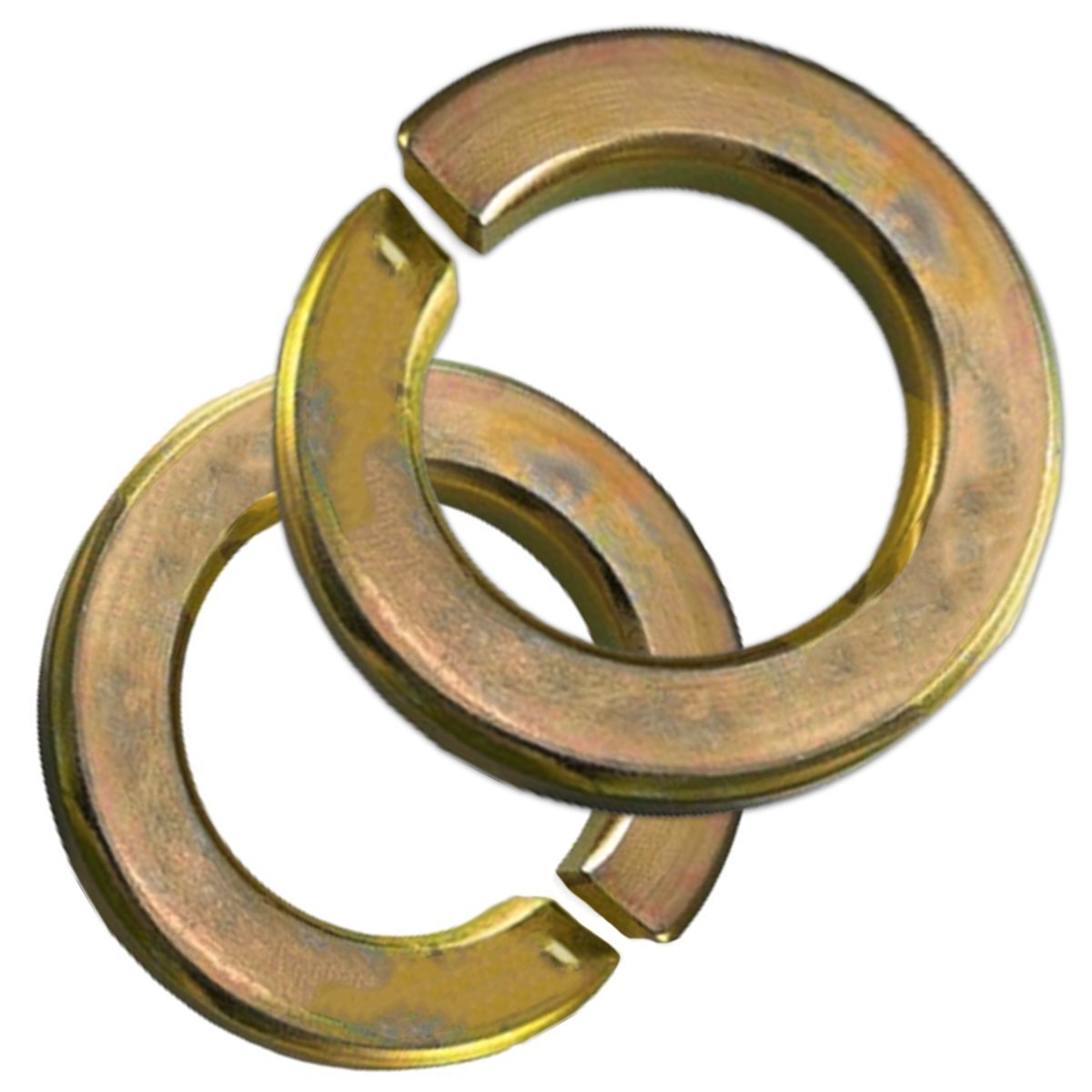 Arruela de Pressão M20 Din 127 Bicromatizado - 200 Pçs | MadeiraMadeira