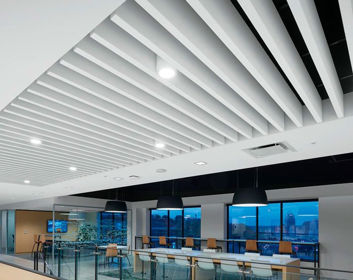 Baffle Acústico Retangular em Lã de Vidro 1200 X 300 X 40 Mm Divisystem ...