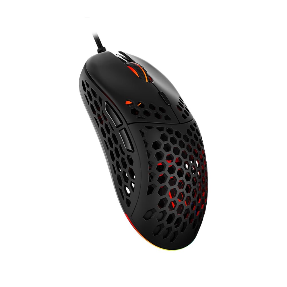 Mouse Gamer Hive 8 Botões Rgb 16000dpi, Sensor Pixart 3389 Warrior ...