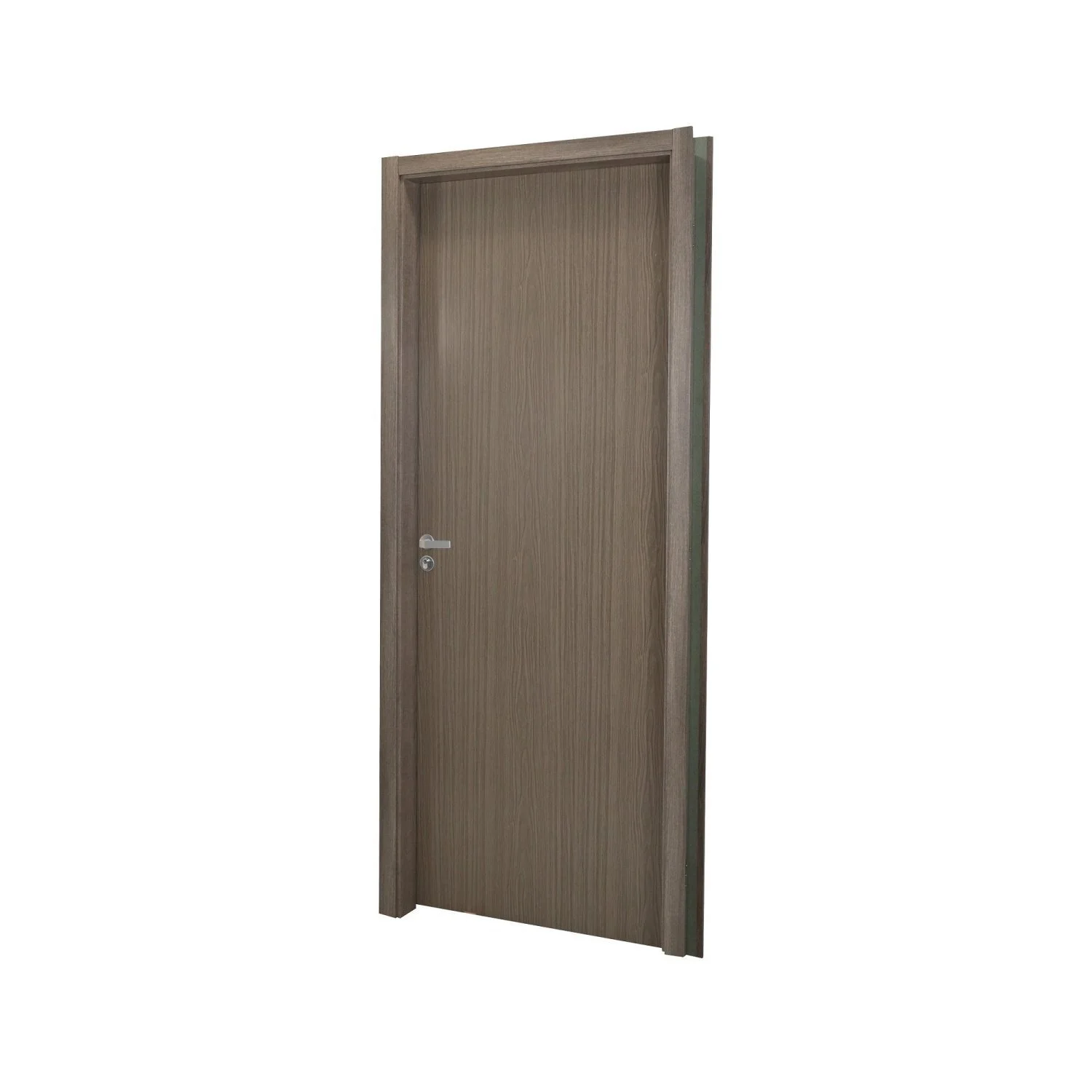 Kit Porta de Madeira Lisa 215x74cm com Batente de MDF Ultra 10cm ...