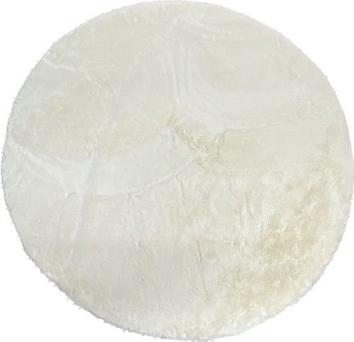 Tapete Rabbit Fur 150 Redondo Cor2 Cream 30mm | MadeiraMadeira