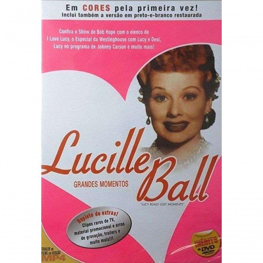 Dvd Lucille Ball Grandes Momentos - Repleto de Extras! | MadeiraMadeira