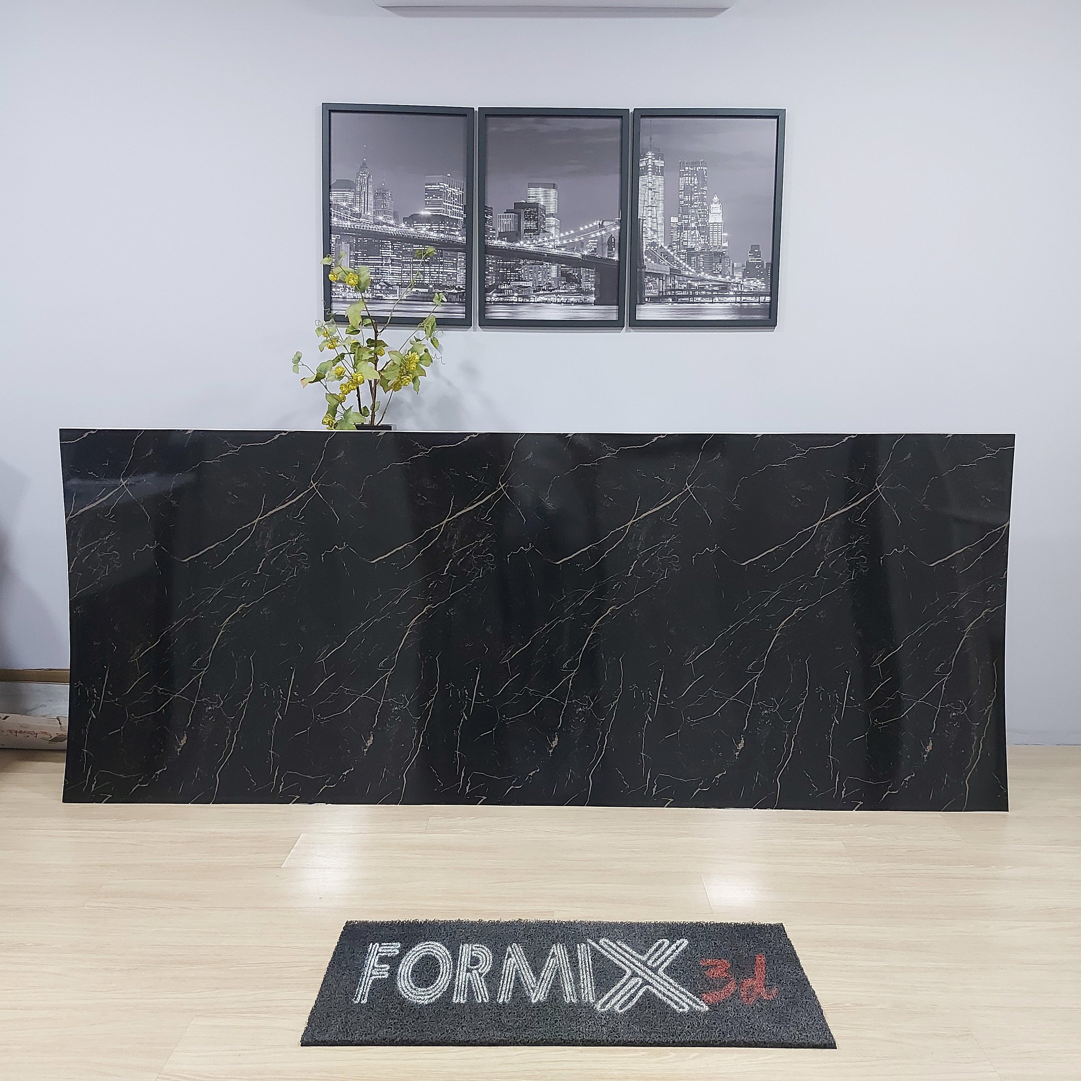 Revestimento em Placa Flexível Efeito Mármore Formix 3d (1 X 2,50m ...