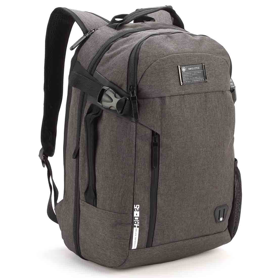 Mochila para Notebook 17 Polegadas Swiss Style Chumbo ML15440-CH ...