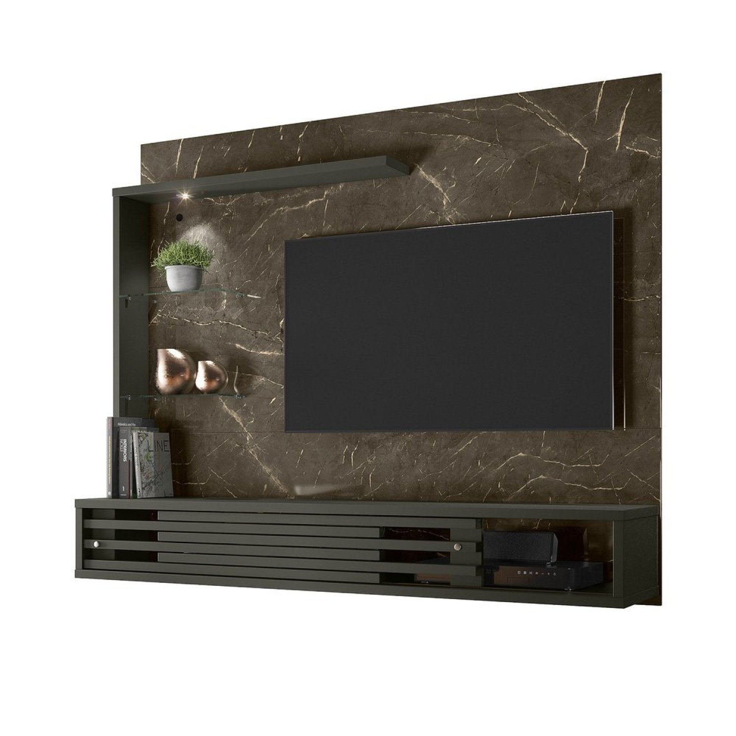 Painel para TV até 50 Polegadas Frizz Select Madetec | MadeiraMadeira