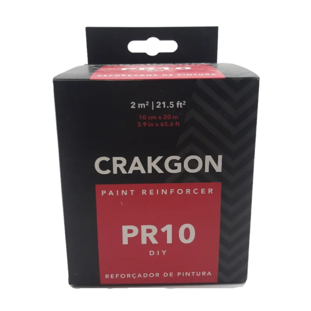 KIT 3 TELA FIBRA DE VIDRO PINTURA TRINCA 10cm x 20m PR10 CRAKGON ...