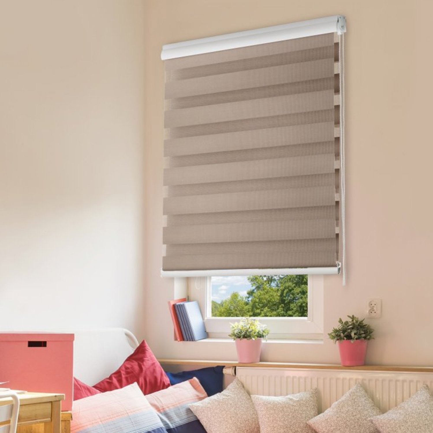 Persiana Rolo Horizontal Rainbow Evolux | MadeiraMadeira