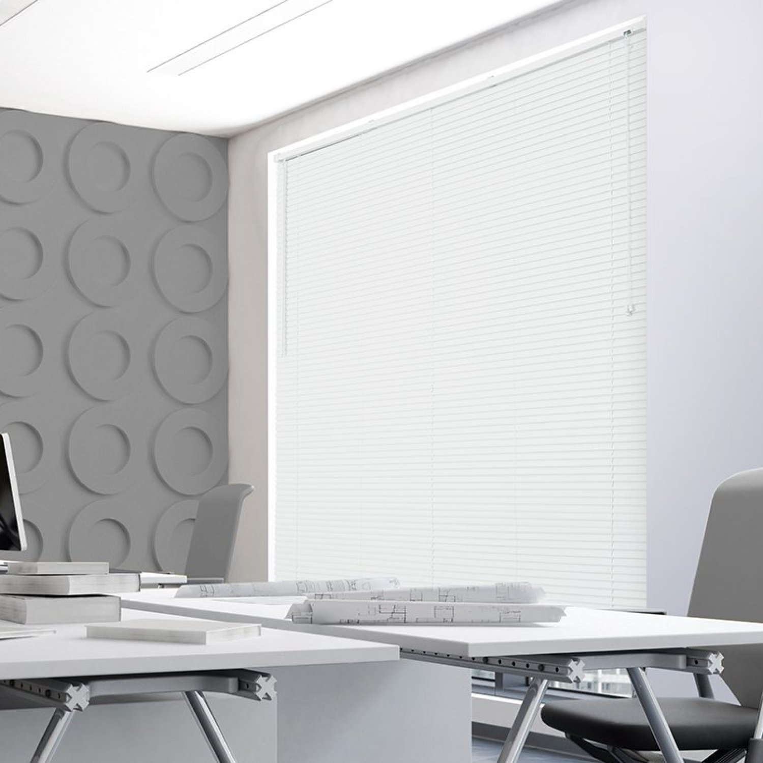 Persiana Horizontal PVC 25mm 50x60cm Premier Evolux | MadeiraMadeira