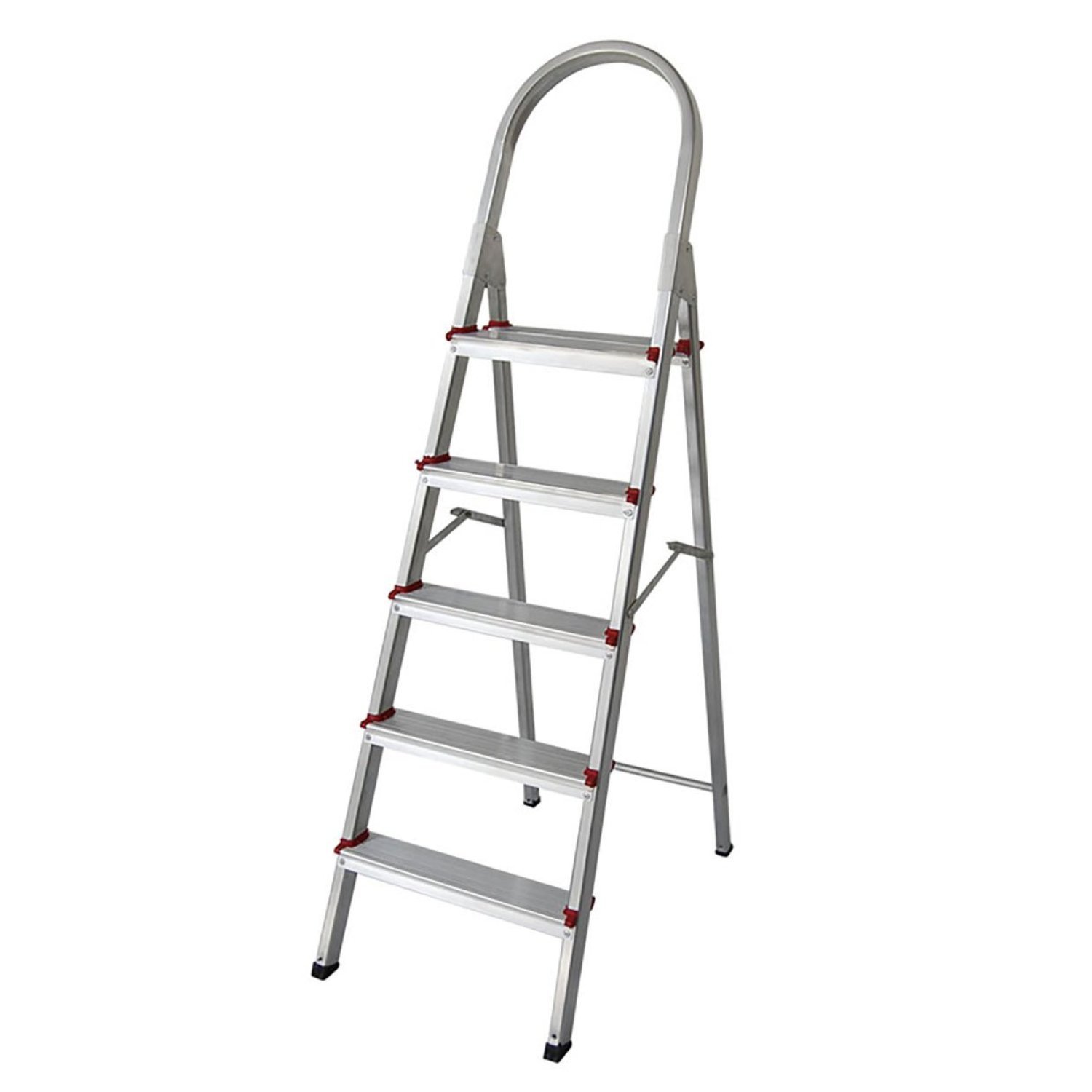 Escada de Alumínio 5 Degraus New Star Art Factory | MadeiraMadeira