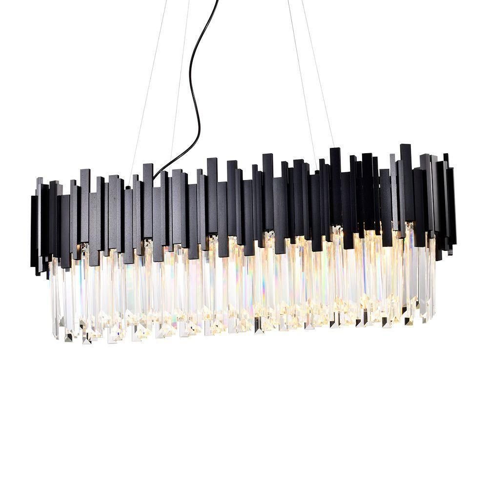 Lustre Pendente Skylight Fancy 3013-1 G9 Bivolt Preto-transparente ...