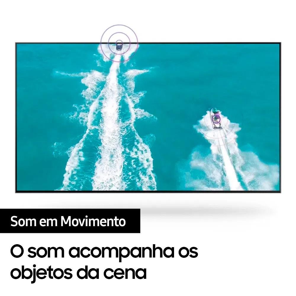 Smart TV Samsung 65" 4K, Ultra HD, QLED QN65Q80BAGXZD, Wi-Fi Integrado ...